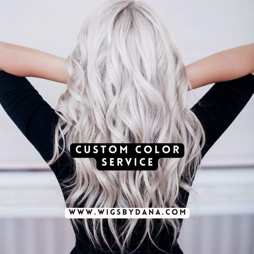 wig coloring services